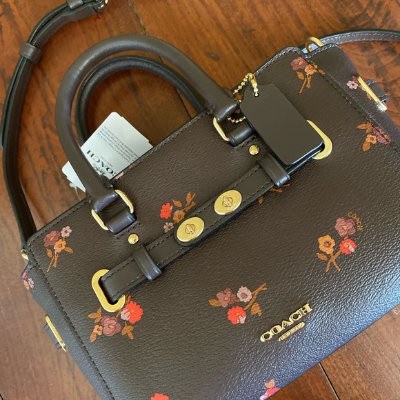 Coach | Bags | Nwt Coach Mini Blake Floral Crossbody Bag | Poshmark